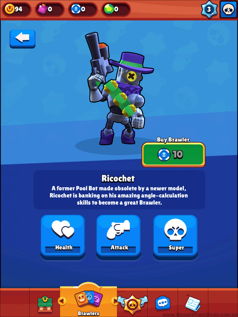 Todos personagens de Brawl Stars – Brawl Stars Dicas