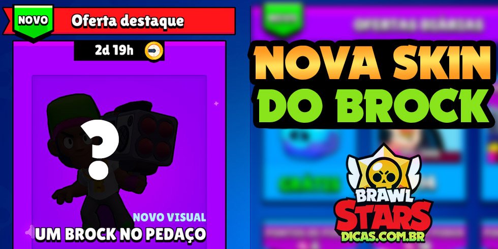 Nova Skin do Brock revelada e disponível na Loja! | Brawl Stars Dicas