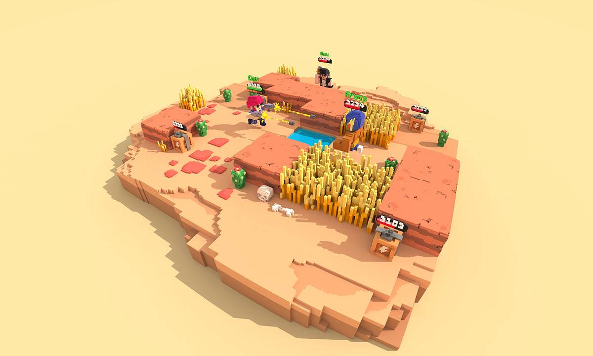 Brawl Stars em Voxel Art - Por William Santacruz | Brawl Stars Dicas