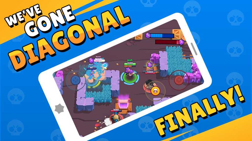 Novidade no Brawl Stars: Jogue na DIAGONAL | Brawl Stars Dicas