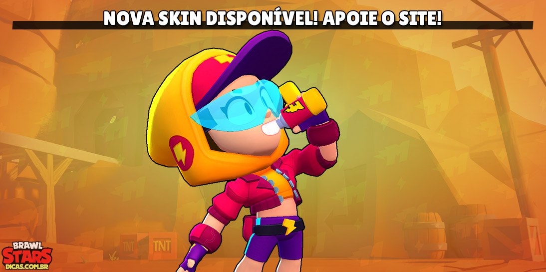 Skin Max Despojada disponível! Compre Apoiando o Código "ClashDicas ...