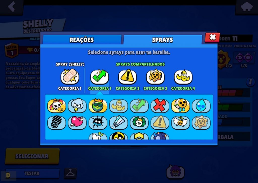 Sprays: Todos detalhes do Novo item Cosmético | Brawl Stars Dicas