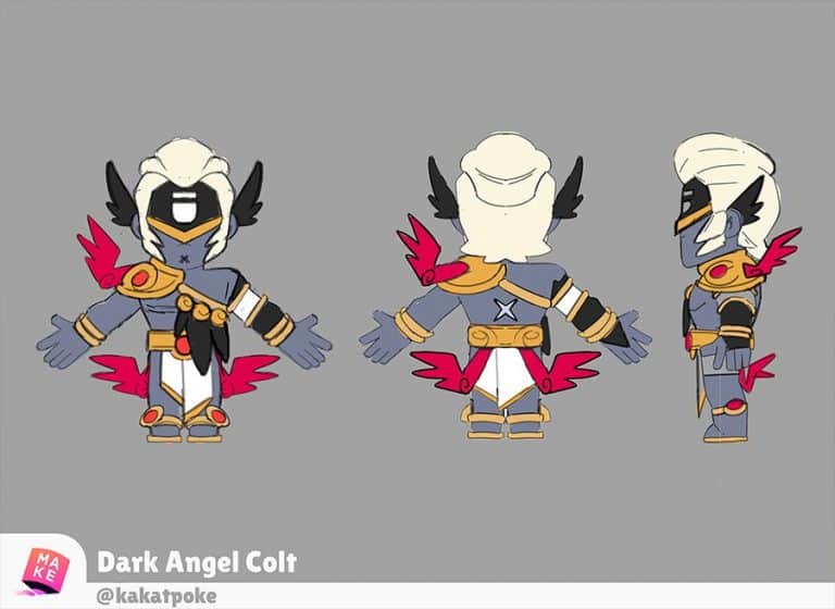 Dark Angel Colt: Skin criada por Brasileiros vence Supercell Make ...