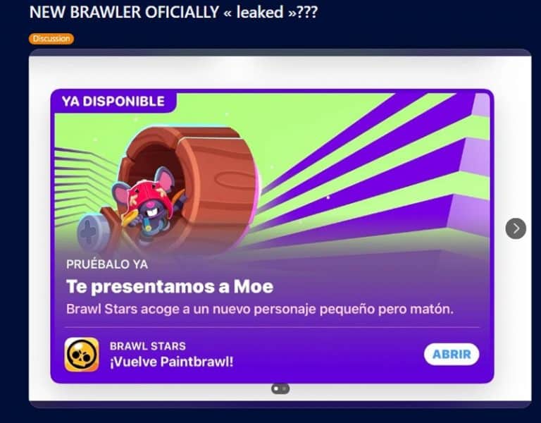 Vazou Novo Brawler "Moe" da Próxima Atualização do Brawl Stars! | Brawl ...