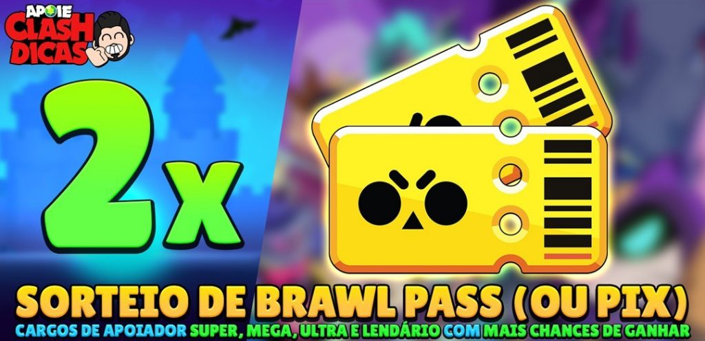 Sorteio de 2x Brawl Pass e 5x Reações no Brawl Stars – Como Participar ...