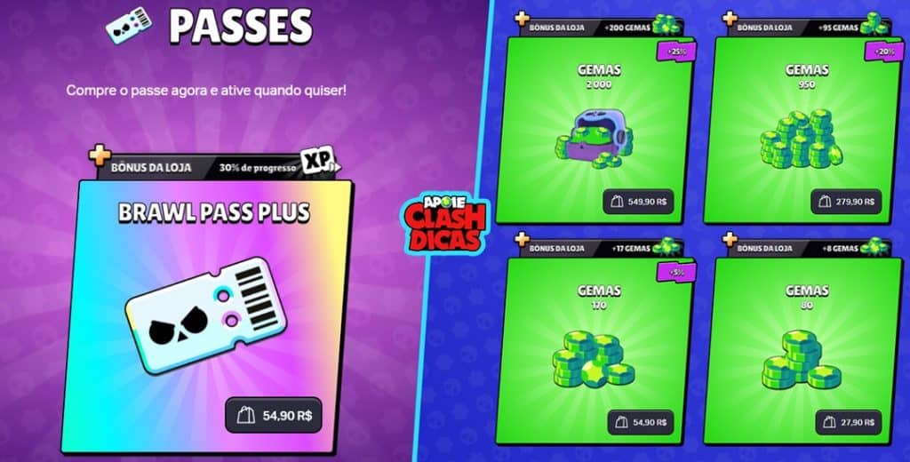 Bônus de 10% Está de Volta na Supercell Store de Brawl Stars! Aproveite ...