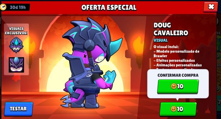 Skin do Doug Cavaleiro Grátis no Brawl Stars: Saiba Como Garantir a Sua ...